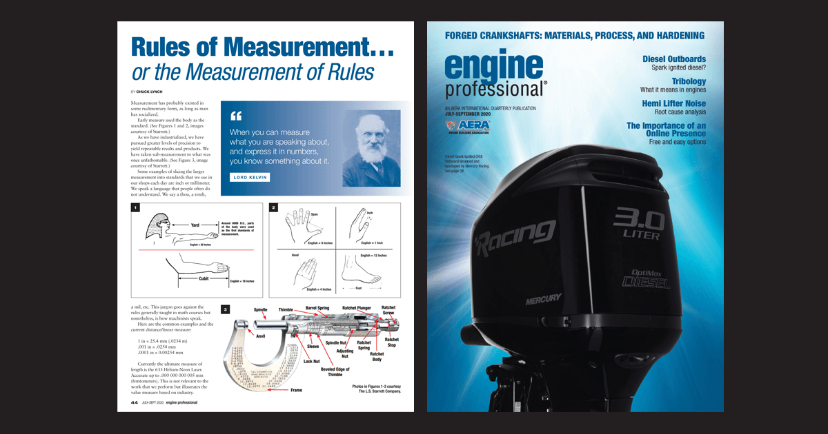 Rules of Measurement – Engine Professional